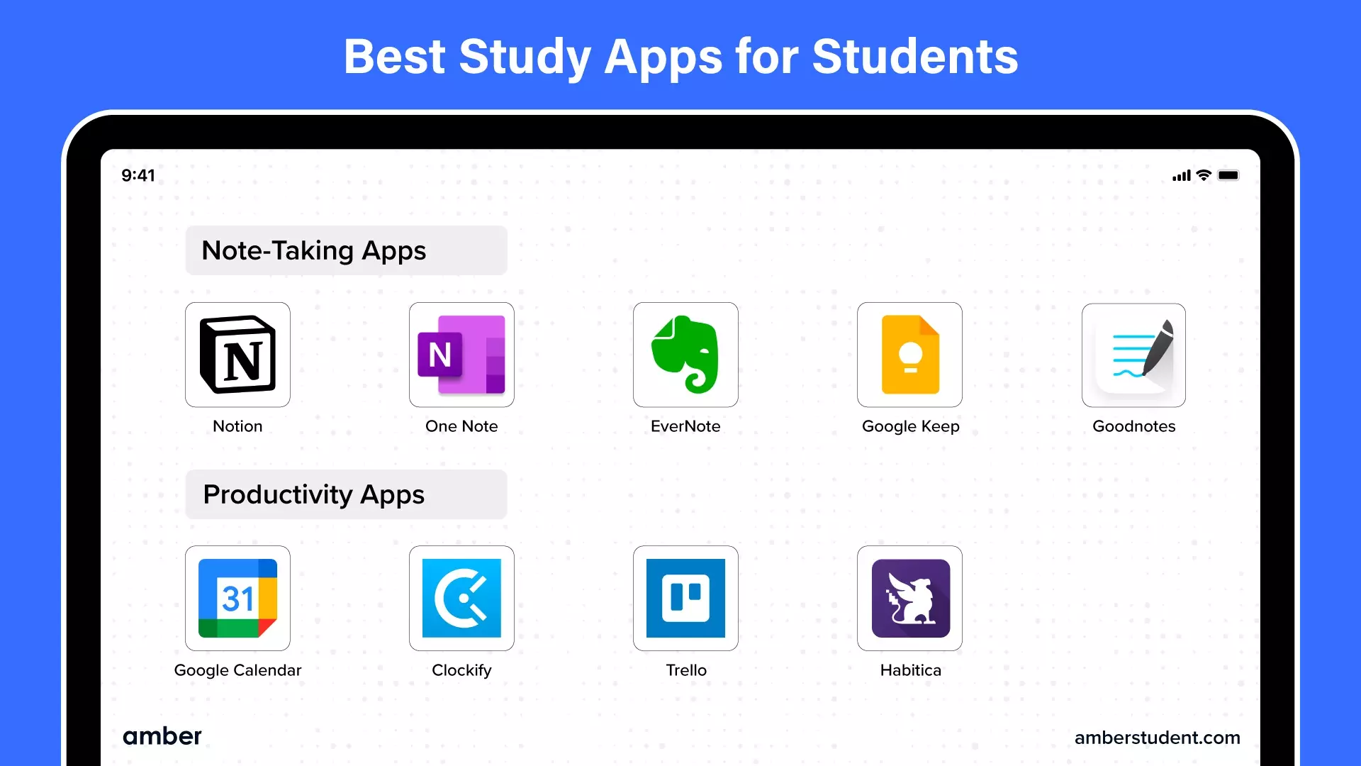 20 Best Study Apps For Students Amber 20 Best Study Apps For Students Amber